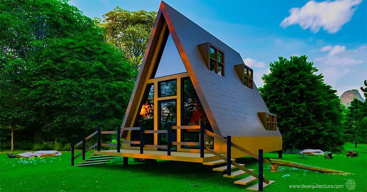 Diseño de cabañas - DE ARQUITECTURA